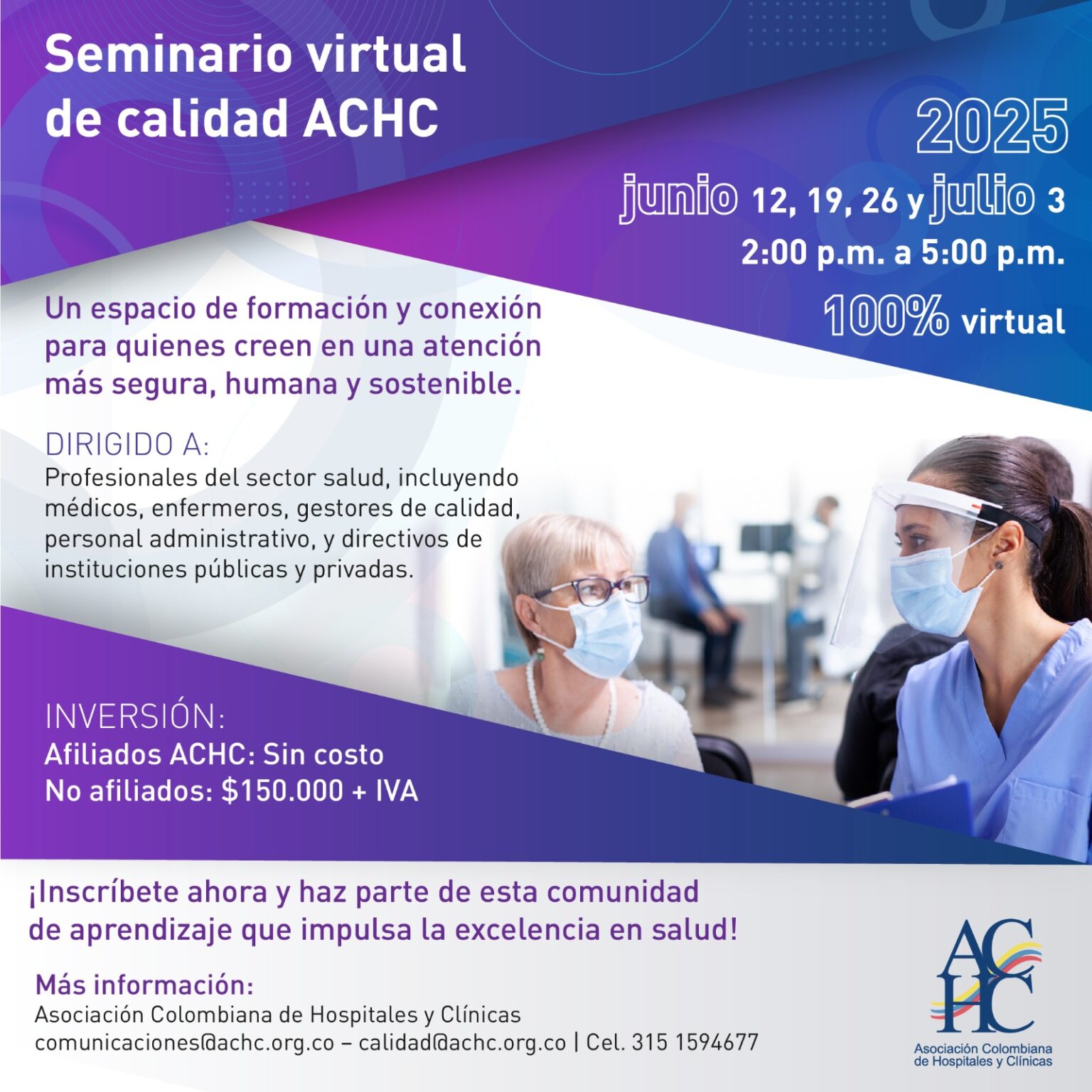 Seminario virtual de calidad ACHC – ACHC